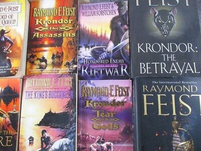 Raymond E Feist Novels Large Selection Combine Postage Complete The ...