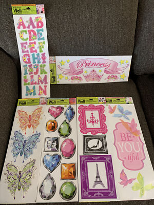 NEW Main Street WALL Creations (Lot Of 7) Peel & Stick Removable Jumbo ...