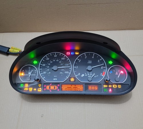 99-06 Bmw E46 330Ci Instrumental Speedometer Cluster 6985688 143k miles ...
