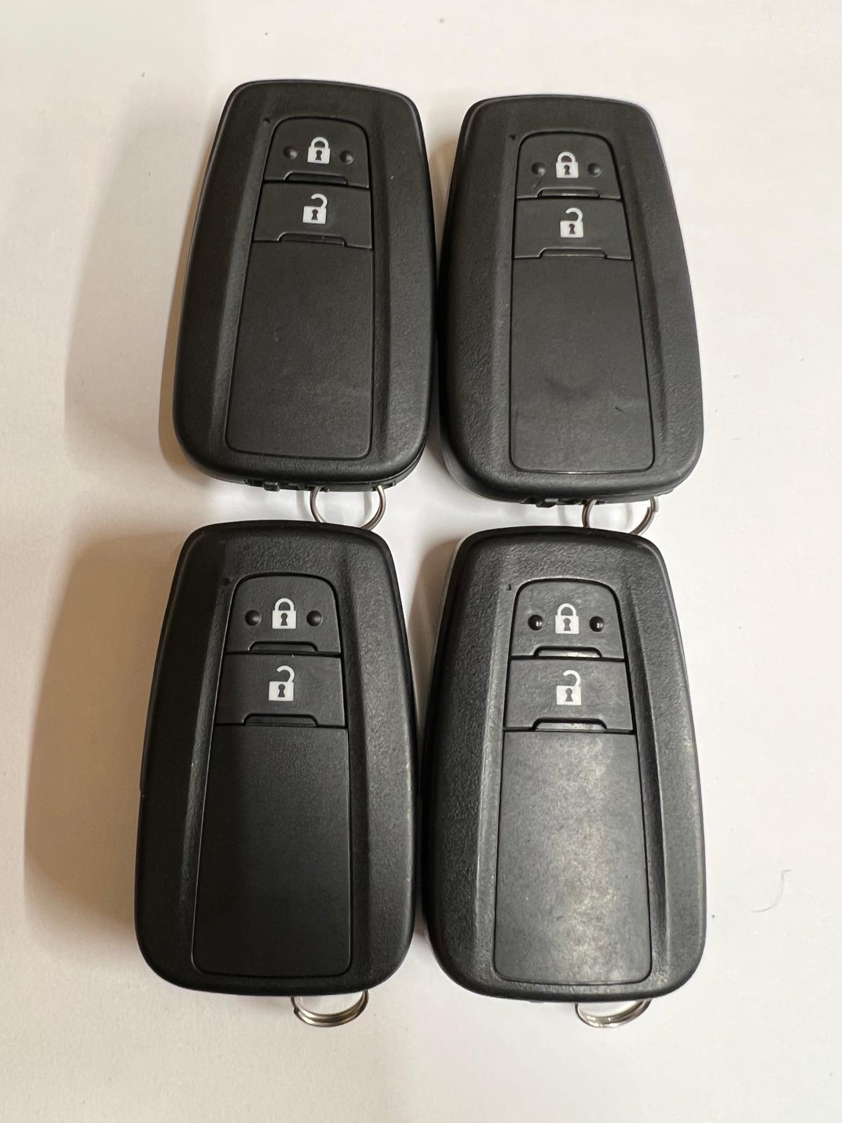 4 X TOYOTA COROLLA 2 BUTTON REMOTE SMART KEY FOBS JOBLOT!! TOKAI RIKA ...
