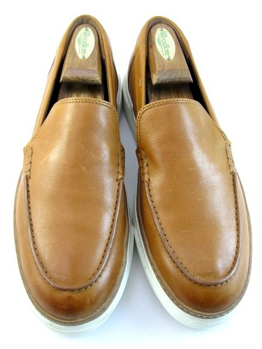 Allen Edmonds "BURKE" Venetian Slip-On Casual Sneakers 8.5 E Tan ...