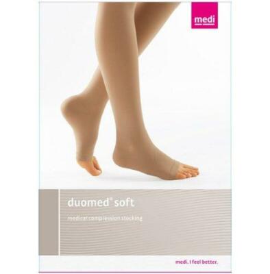 Duomed Soft Class 3 Compression Stockings 25-35 mmHg Below Knee Open ...