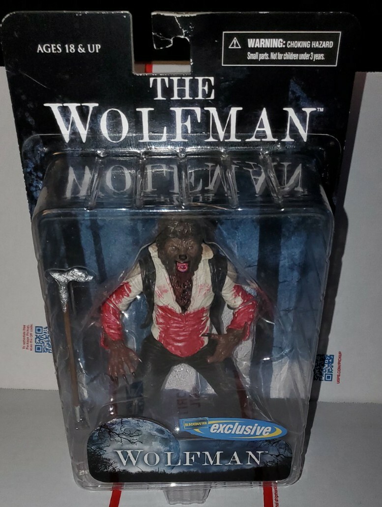 Mezco The Wolfman Blockbuster Exclusive Chase Variant Bloody horror ...