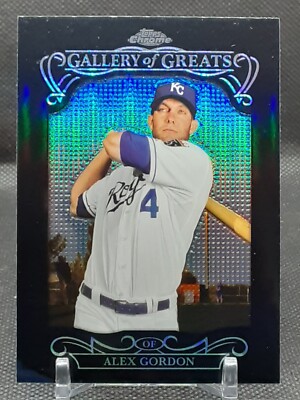 ALEX GORDON 2015 TOPPS CHROME GALLERY OF GREATS ROYALS D2 | eBay