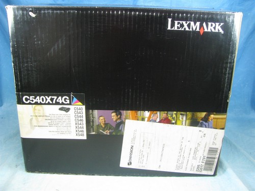 Lexmark C540X74G One Black and Color Imaging Kit C540 SEALED - FREE ...