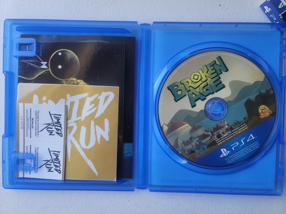 Broken Age PlayStation 4 PS4 W/ Slipcover 636676492070 | eBay