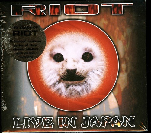 Riot Live In Japan CD new 2015 reissue digipack | eBay