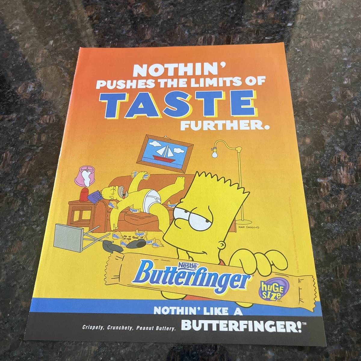 Nestle Butterfinger The Simpsons