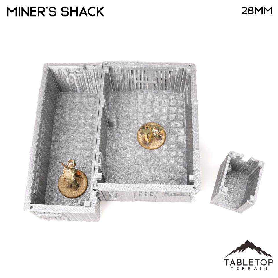 Miners Shack - Wild West Building - Tabletop Terrain Miniatures | eBay