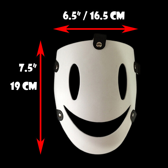 Horror Scary Smiling Happy Face Mask For Halloween Cosplay Party ...