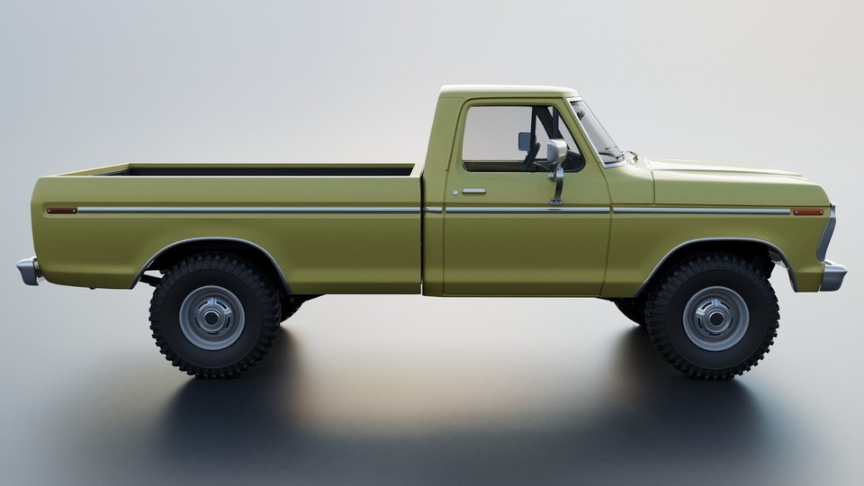 3D Printed 73 Ford f250 long bed model kit | eBay