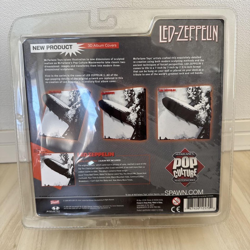 Unopened New LED ZEPPELIN Red Zeppelin Figure | eBay