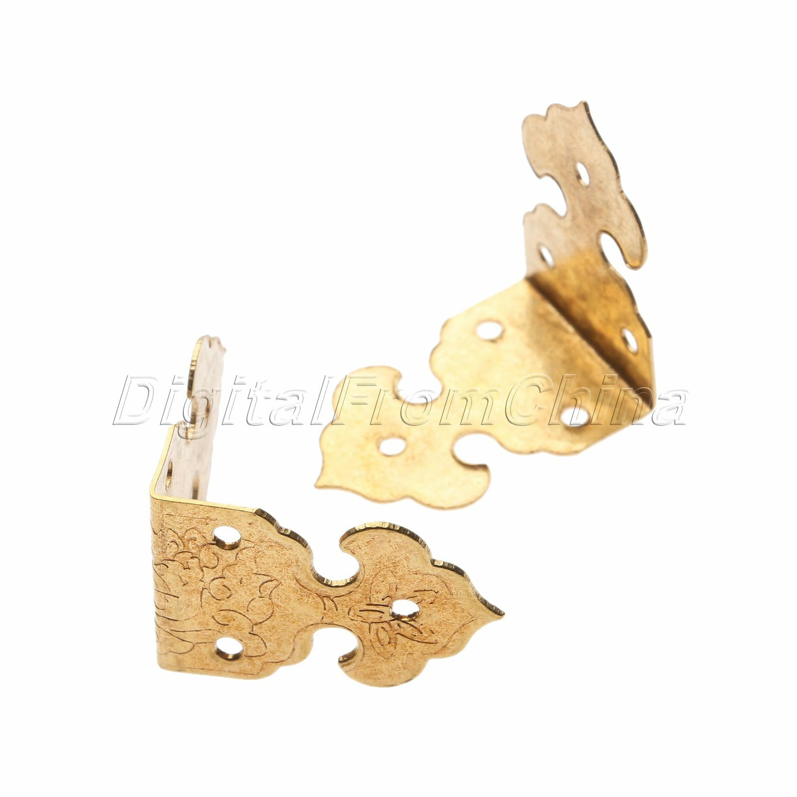 Corners Chinese Furniture Hardware Brass for Cabinet Trunk Jewelry Box ...