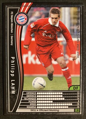 2005-06 Panini SEGA WCCF # 132 Philipp Lahm Bayern Munich rookie card ...