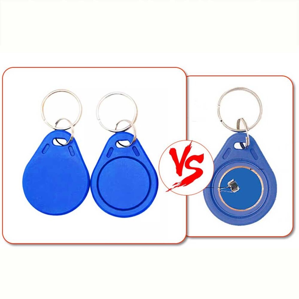 50/100/200x RFID Key Fobs UID 13.56MHz Rewritable Proximity IC Smart ...