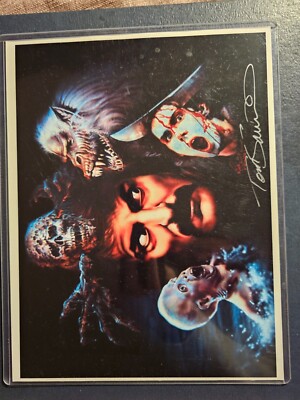 TOM SAVINI MAKEUP ARTIST LEGEND SIGNED AUTOGRAPH CUSTOM 8X10 PHOTO RARE ...