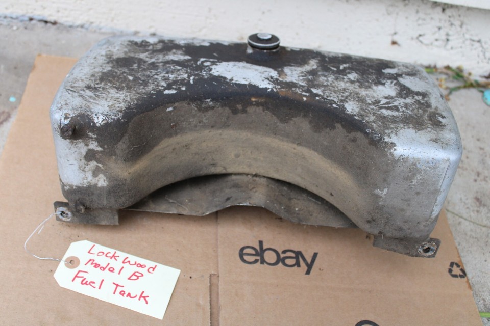 Fuel Tank Lockwood Chief B Outboard Motor Original Parts Antique ...
