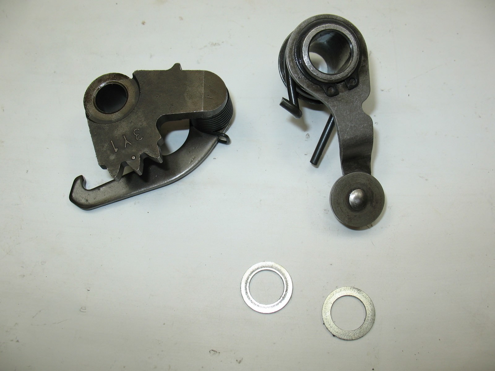 1980 YAMAHA SR250 250 EXCITER SHIFT DRUM + FORKS - GOOD SHIFTER SHAFT ...