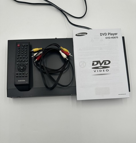 Samsung DVD-HD870 1080i DVD Player With Original Remote Tested Working ...
