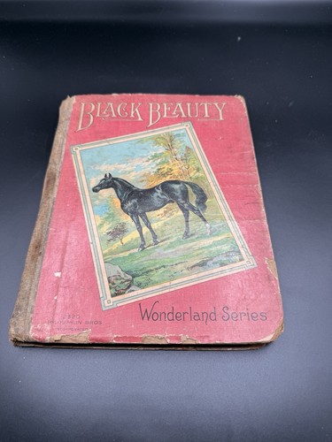 RARE ILLUSTRATED Antique Early Edition BLACK BEAUTY Book By Anna Sewell ...