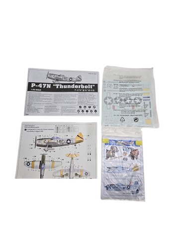 P-47N THUNDERBOLT 1:32 Scale model kit 02265 by Trumpeter OB -Extras Pc ...