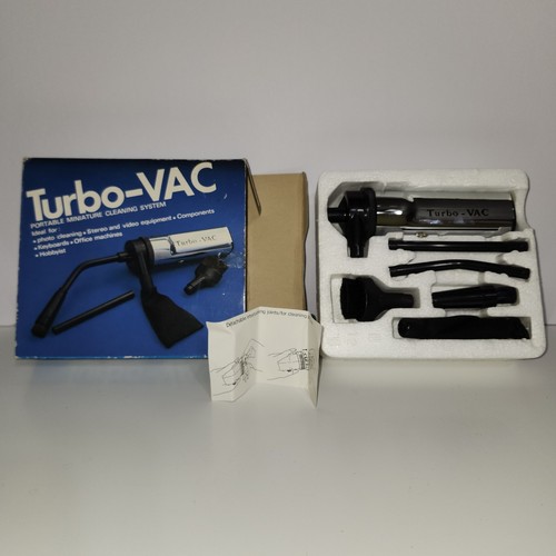 Turbo-Vac Micro Cleaning Vacuum Computers Models Electronics Vintage ...