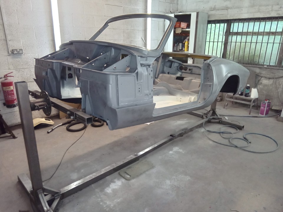 Car Body Rollover Jig Rotisserie Universal Heavy Duty | eBay UK