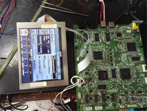 FOR Compatible with YAMAHA PSR-S910 LCD DISPLAY SCREEN PANEL | eBay