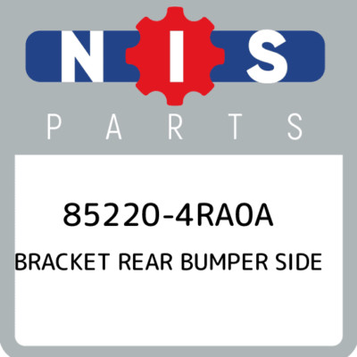 85220-4RA0A Nissan Bracket rear bumper side 852204RA0A, New Genuine OEM ...