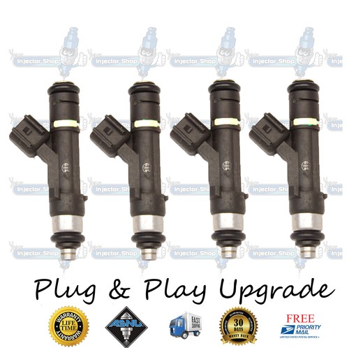 Upgrade Bosch 4 Hole Ford Mazda Mercury 4x Fuel Injectors 0280158162 2 ...