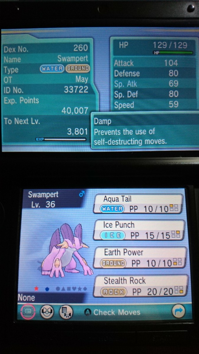 Shiny Swampert X And Y