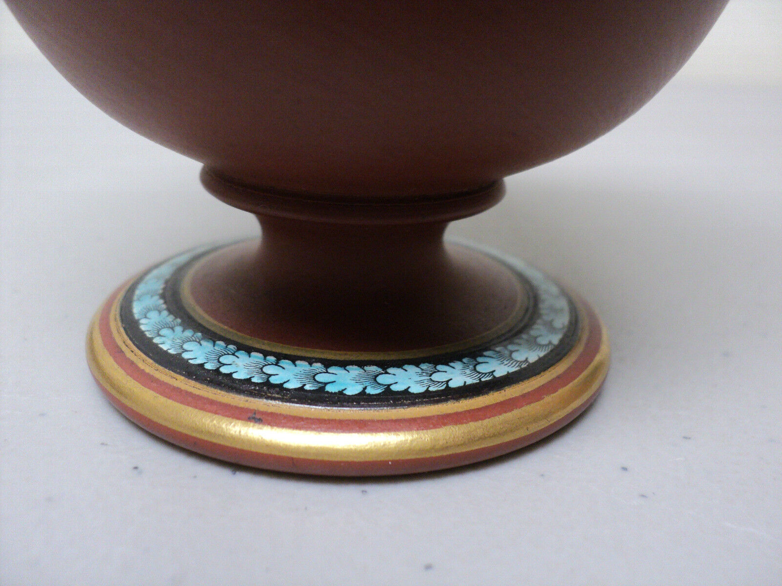 EXCEPTIONAL QUALITY 19th C ENGLISH PRATTWARE TERRACOTTA VASE, TURKISH ...