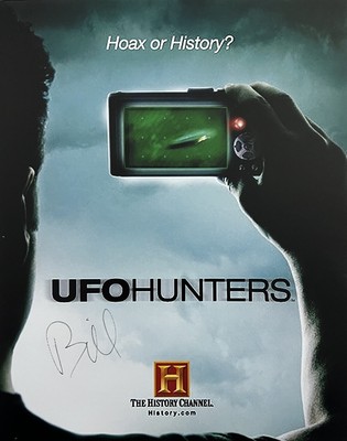 WILLIAM BILL BIRNES SIGNED 8x10 PHOTO UFO ALIEN HUNTERS AUTOGRAPH ...