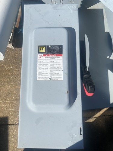Square D Disconnect Box 100 Amp 600 VAC 600 VDC | eBay