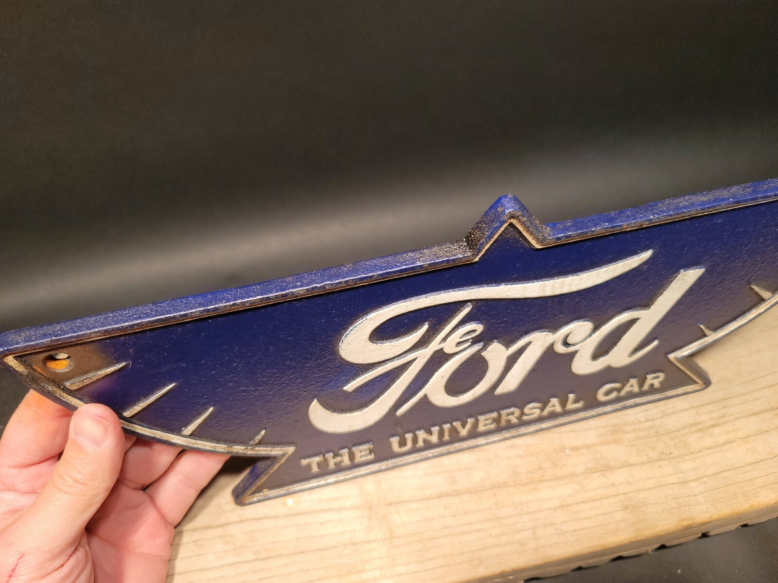 Antique Vintage Style Cast Iron Ford Car Sign Plaque | eBay