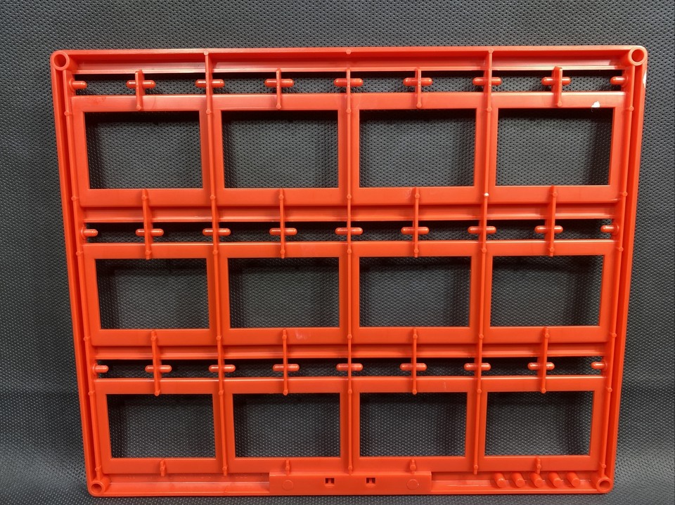 Vintage MB 1987 Guess Who? Board Game Replacement Plastic Game Board Red Only | eBay