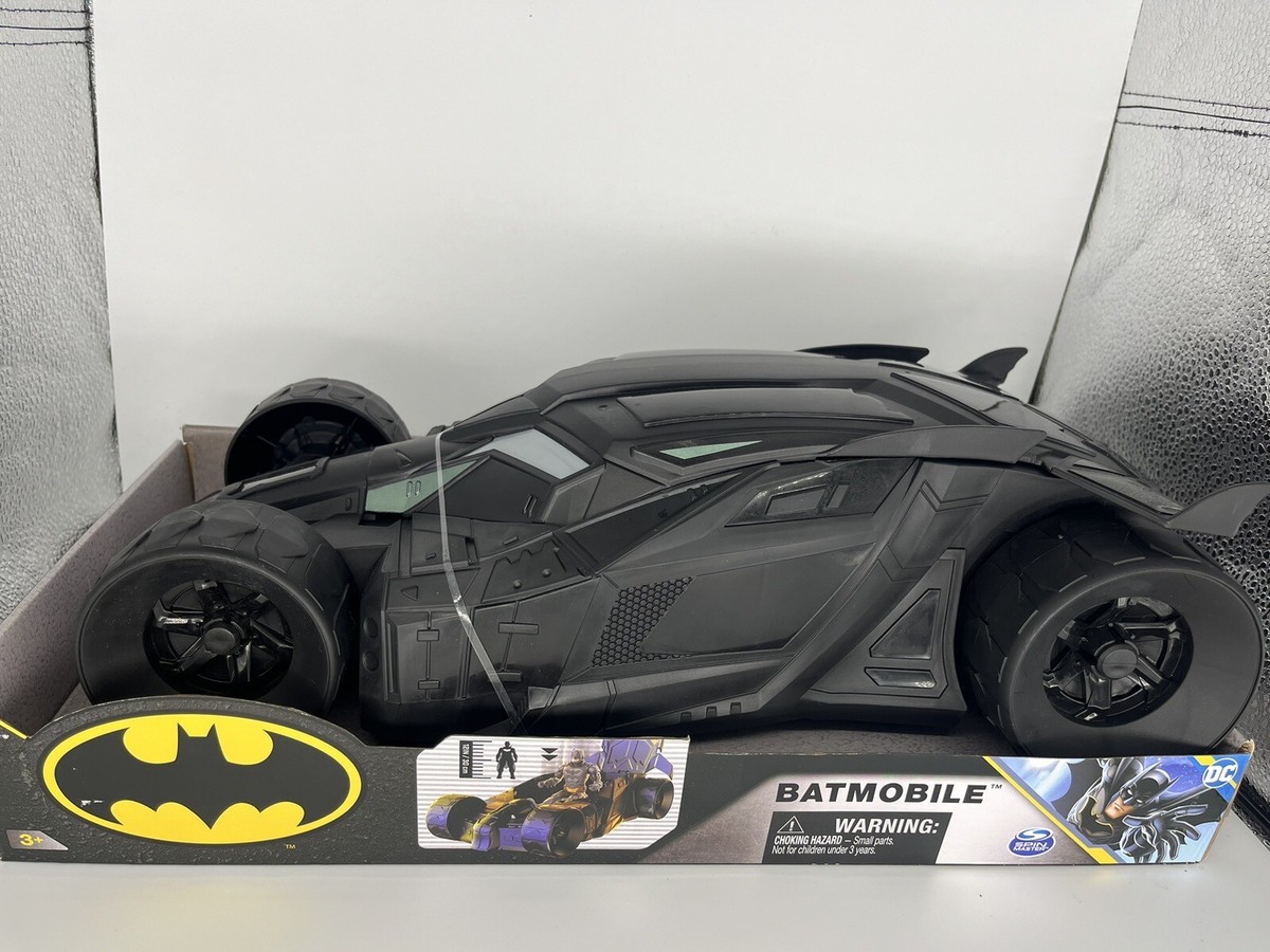 Ben Affleck Batman Batmobile New Spin Master DC Batman Batmobile 12 In