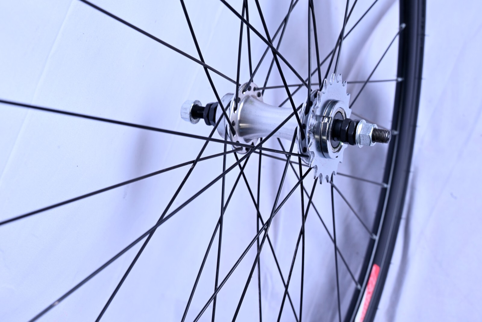 Fixed Gear Bike Wheel 700C Bicycle Front Rear Wheel Freewheel with ...
