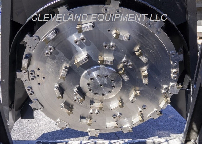 NEW 60" CID FORESTRY DISC MULCHER ATTACHMENT 32-44 GPM Bobcat Skid ...