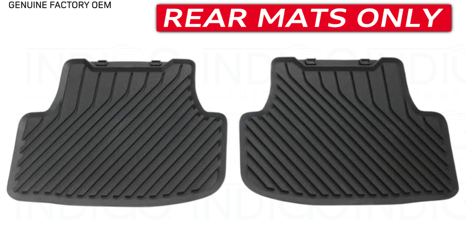 2022-2023 AUDI RS3 GENUINE FACTORY OEM REAR ONLY All-Weather Black ...