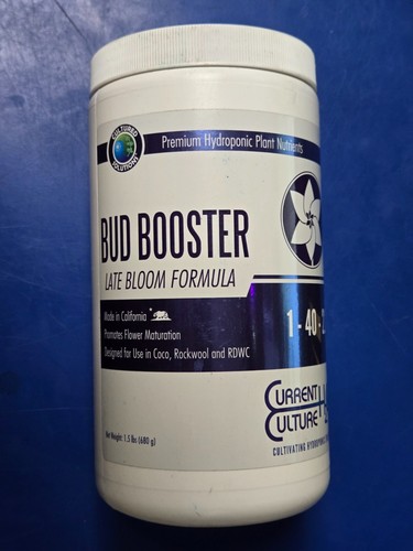 CLOSEOUT - Current Culture Bud Booster 1.5 lb Late Bloom Formula 1-40 ...