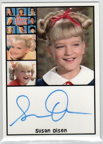 THE COMPLETE BRADY BUNCH 2011 RA SUSAN OLSEN AS CINDY BRADY AUTOGRAPH ...