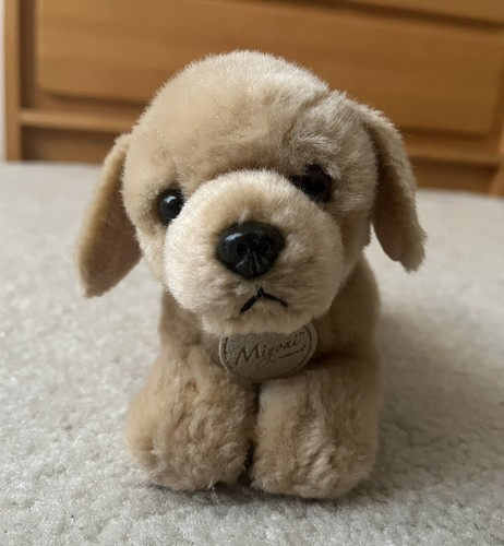 Miyoni By Aurora Yellow Lab Puppy Dog Stuffed Animal Plush Toy | eBay