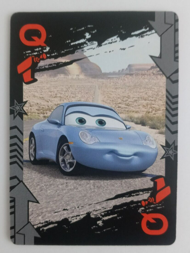 Disney Pixar Cars Playing Card Queen Camera | eBay