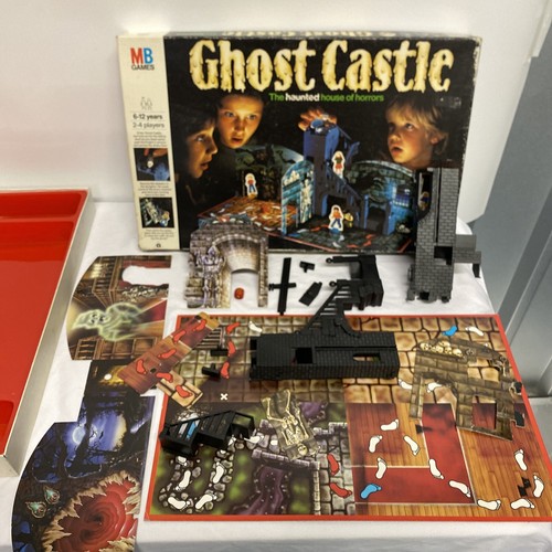 Ghost Castle Board Game By MB Games 1985 100% Parts Bundle | eBay