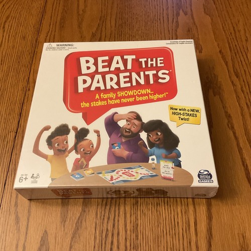 Beat the Parents Board Game. A Family Showdown New High Stakes Twist ...