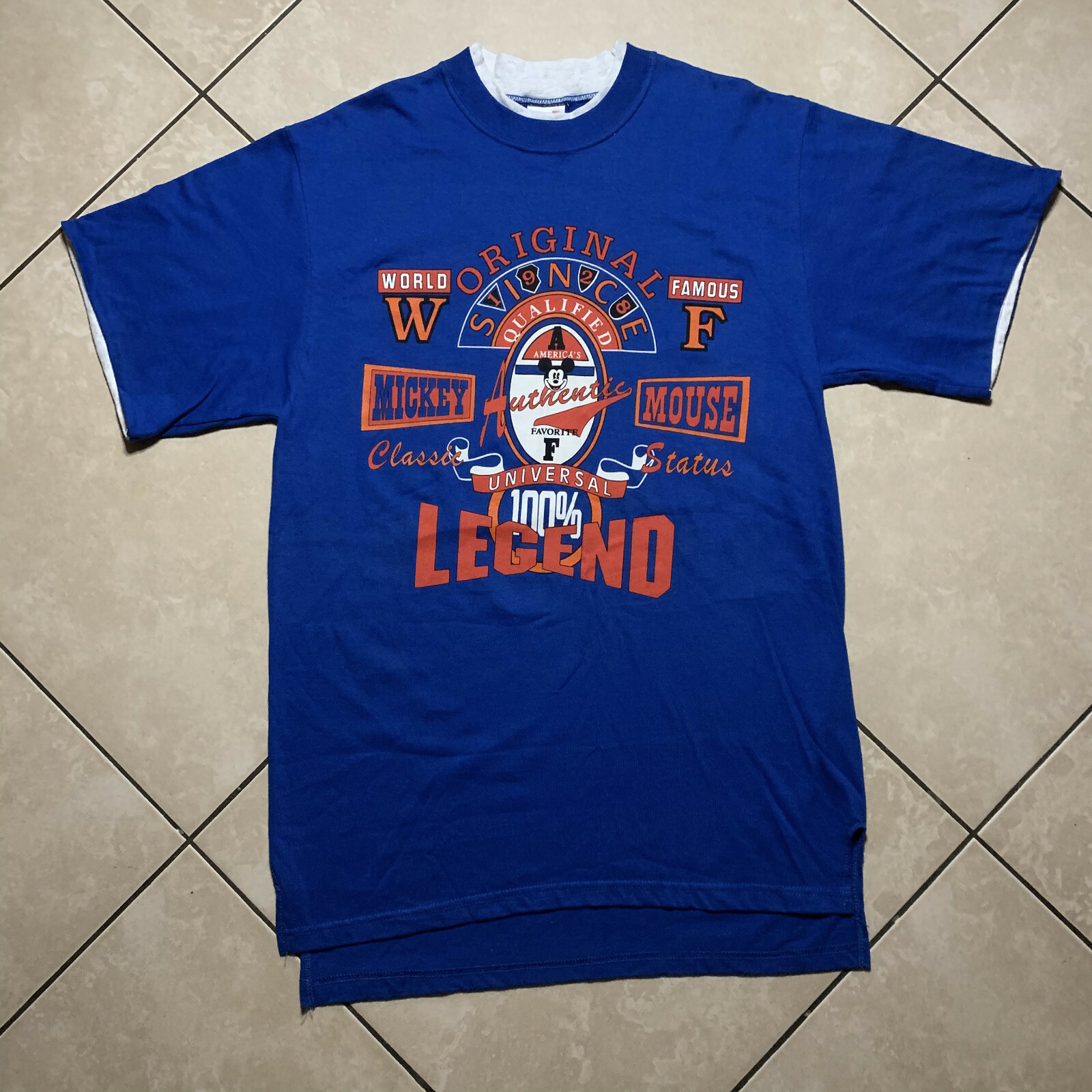 Rare Vintage 90s Disney Store Mickey Mouse Legend T-S… - Gem
