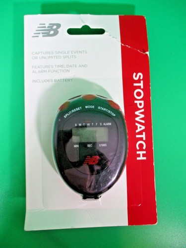 New Balance Digital STOPWATCH w/time, date, and alarm | eBay