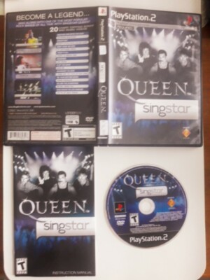 Singstar Queen (Playstation 2 PS2) Complete CIB - FAST + FREE SHIPPING ...