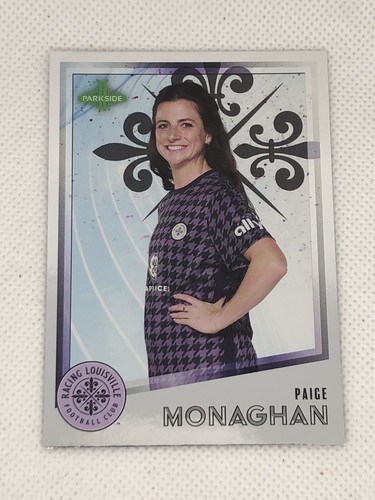 2023 Parkside NWSL | #3 Paige Monaghan Racing Louisville | Silver Foil ...